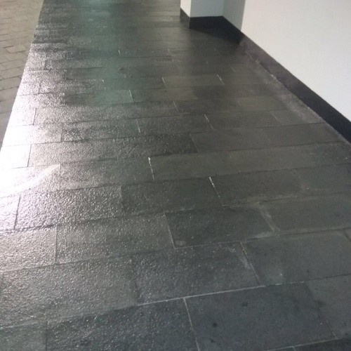 Jual BahanBangunan- Batu Alam Andesit Bakar (persegi panjang) | Shopee ...