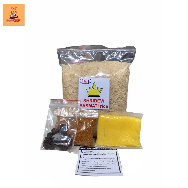 Jual PAKET LENGKAP NASI BIRYANI INSTAN 545 GR | Shopee Indonesia