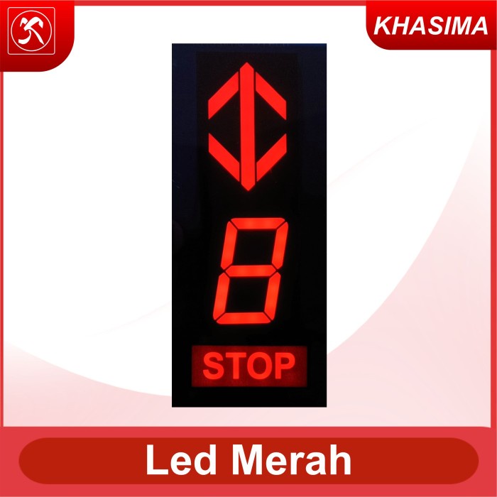 Jual WW- Indikator Display Elevator Lift Seven Segment Arrow Led Bar ...