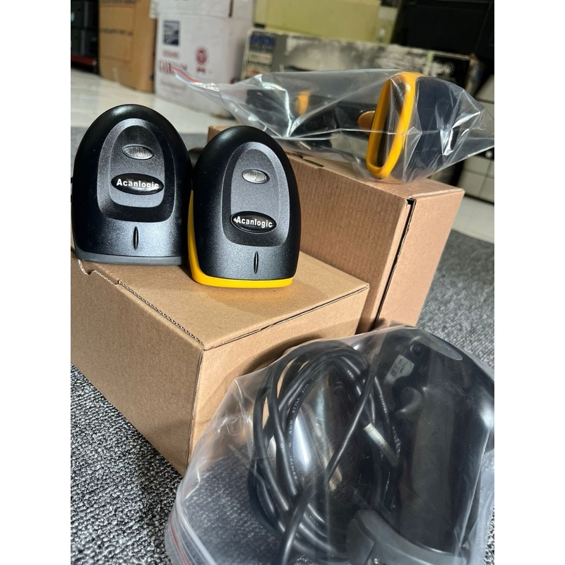 Jual Barcode Scanner 1D 2D QR CODE Acanlogic KABEL PERMANEN PANJANG ...
