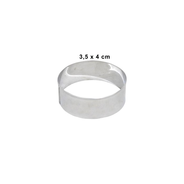 Jual Ring Burger / Ring Roti / Ring Cutter Bulat Cetakan Kue Stainless ...