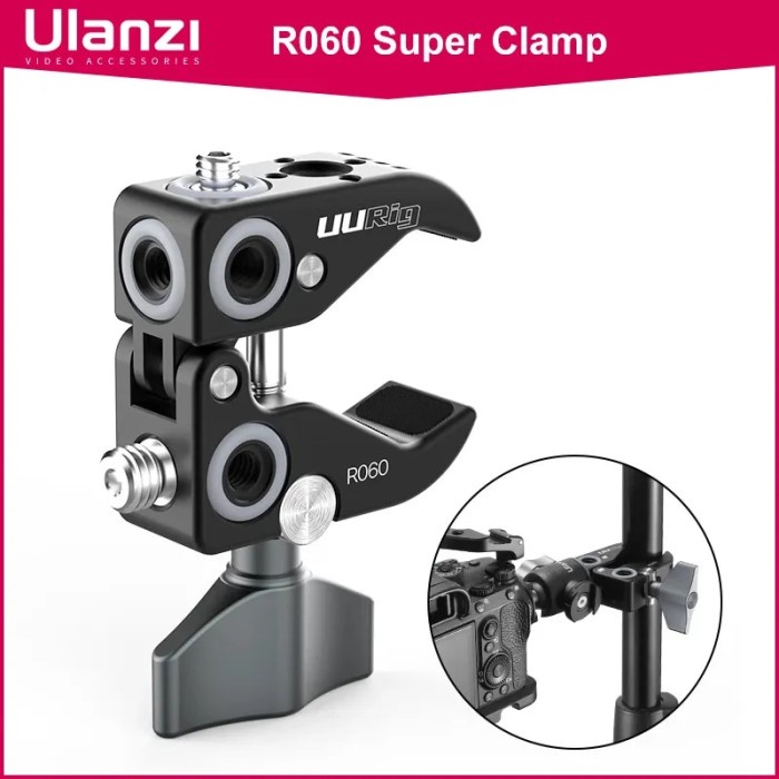 Jual Ulanzi UURig R060 Pea Pods Super Clamp Crab Pliers Clip for DSLR ...