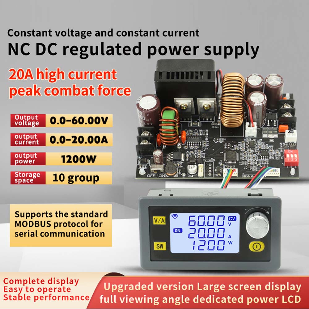 Jual XY6020L CNC Adjustable Direct Current Voltage-stabilized Power ...