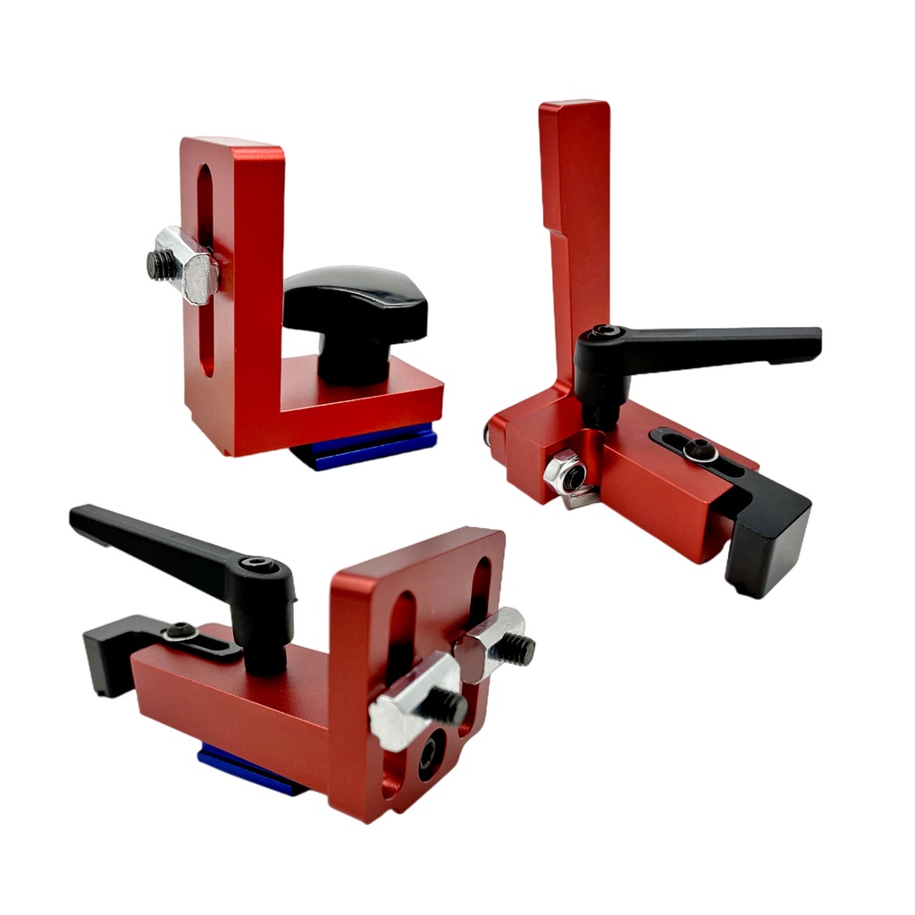 Jual Woodworking T Slot Miter Track Fence Stop T-track Slot Sliding ...