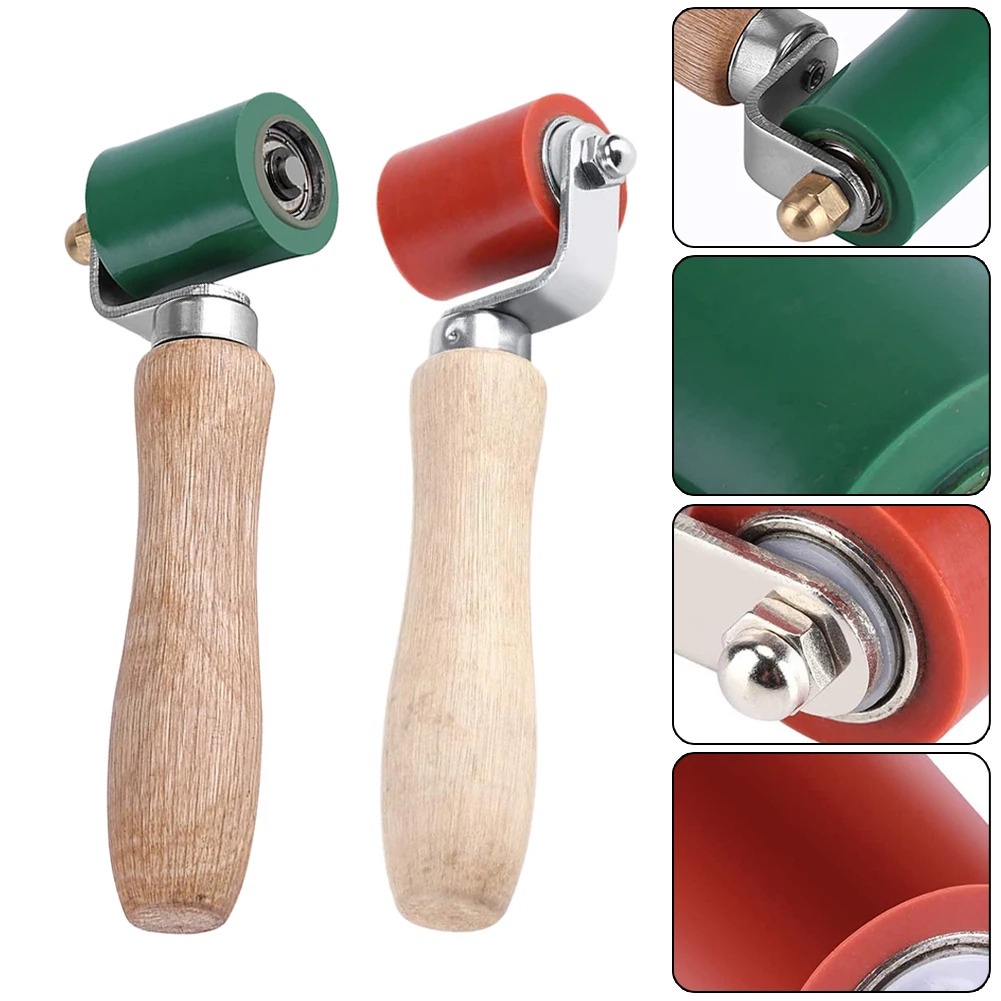Jual Mini Silicone Hand Roller Portable Double Head Pressure Roller for ...