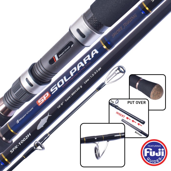 Jual JORAN SPINNING MAJOR CRAFT SOLPARA PILIH UKURAN JORAN SAMBUNG TENGAH | Shopee Indonesia