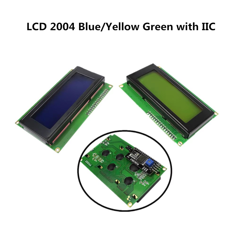 Jual LCD2004 I2C 2004 20x4 2004A Blue/Green Screen SPLC780D AIP31066 ...
