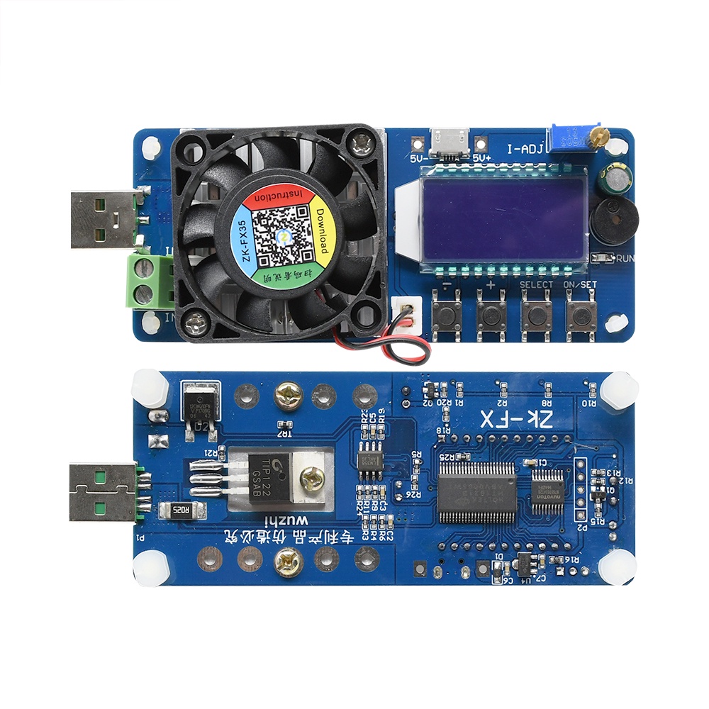 Jual FX25 4A 25W / FX35 5A 35W Electronic Load Battery Capacity Tester ...