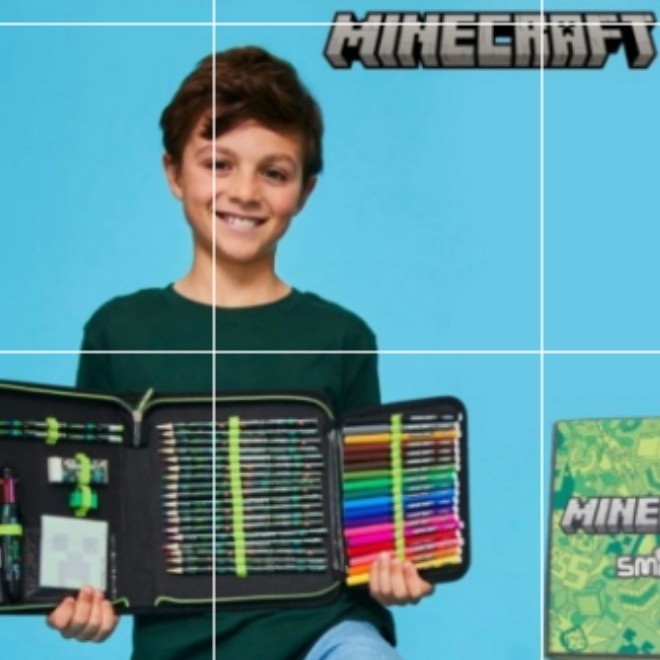 Jual Smiggle Minecraft Zipit Stationery/Alat tulis Smiggle minecraft ...