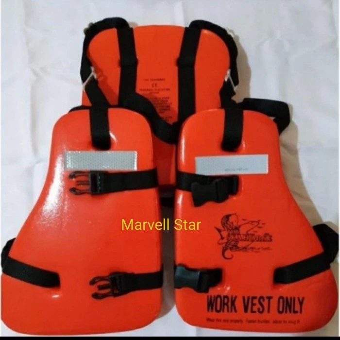Jual WORK VEST SEAHORSE LIFE JACKET ORIGINAL PELAMPUNG KAPAL STANDAR ...