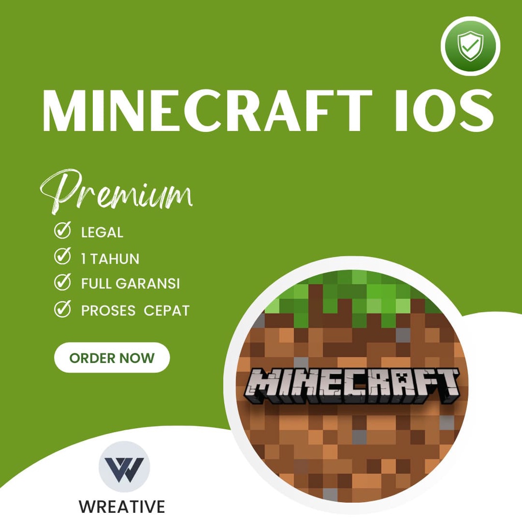 Jual Minecraft Ios Premium 1 Tahun Begaransi (Open 24 Jam) | Shopee Indonesia