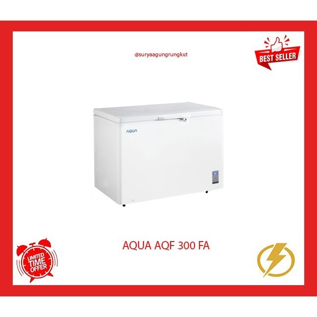 Jual FREEZER BOX AQUA 300 LITER - AQF 310 FA | Shopee Indonesia