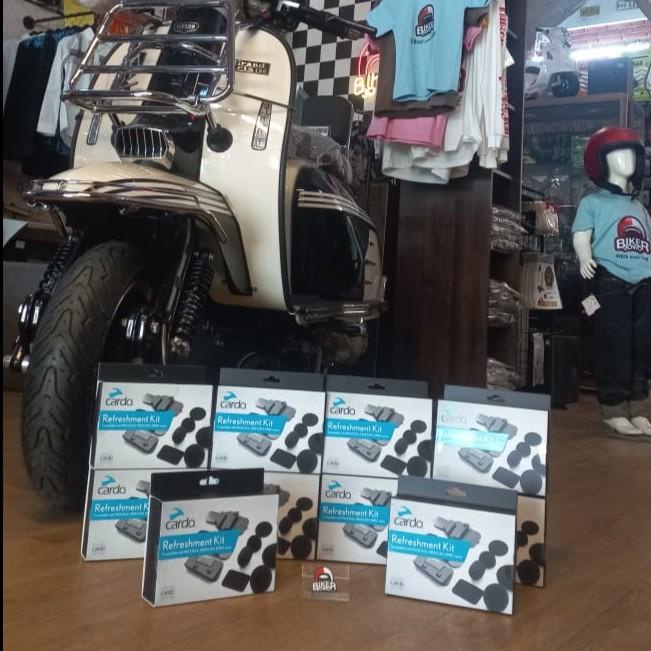 Jual ready stok clampkit cardo packtalk edge pro cradle clamp halfface ...