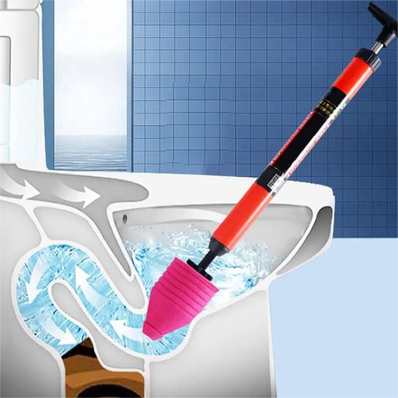 Jual High Pressure Toilet Unblock One Shot Toilet Pipe Plunger Drain ...