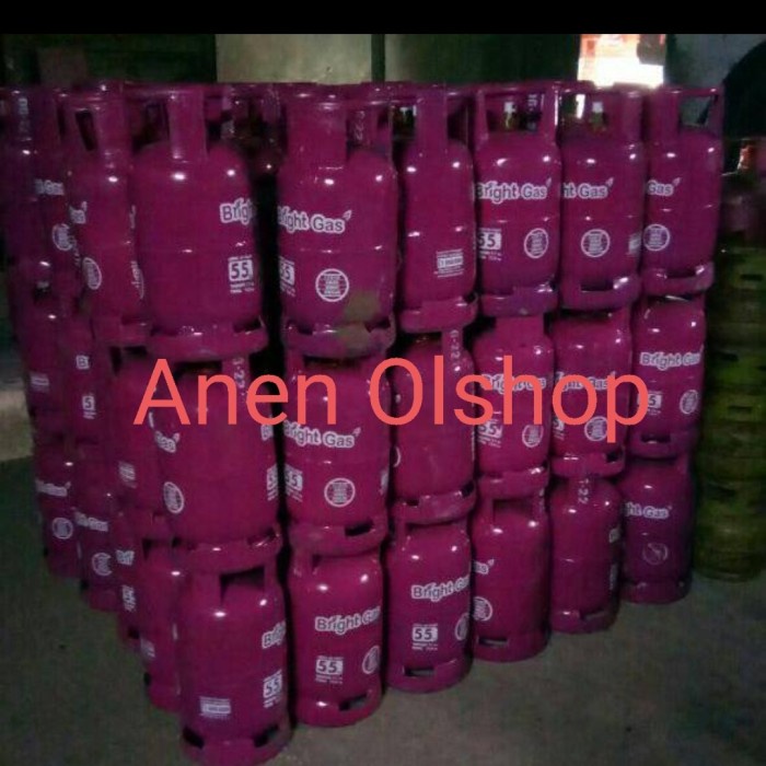 Jual Bright Gas Elpiji 12 Kg" Isi+Tabung" - Asli | Shopee Indonesia