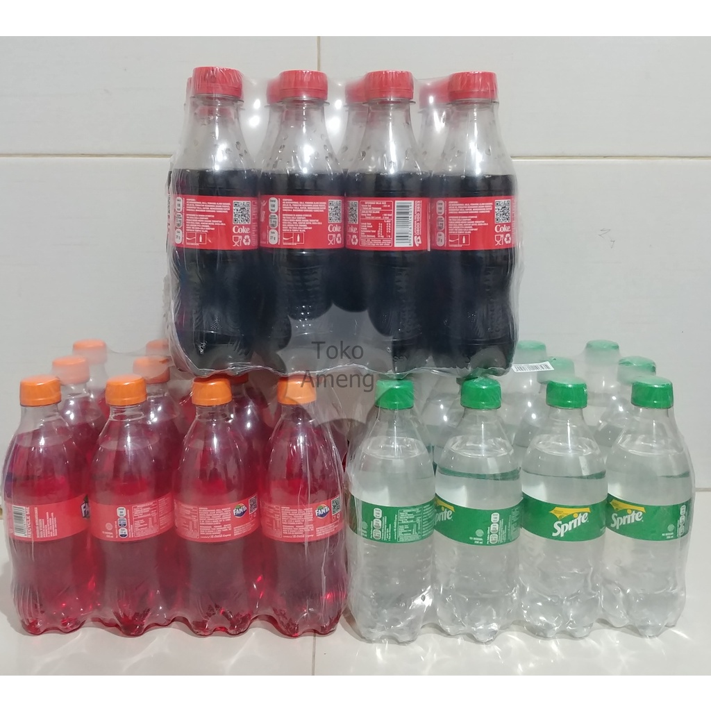 Jual Cocacola, Fanta, Sprite Imut (Btl) 250ml - 1 Dus (12pcs) | Shopee ...