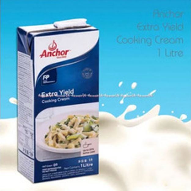 Jual ANCHOR EXTRA YIELD WHIPPING COOKING CREAM HALAL KUALITAS PREMIUM ...