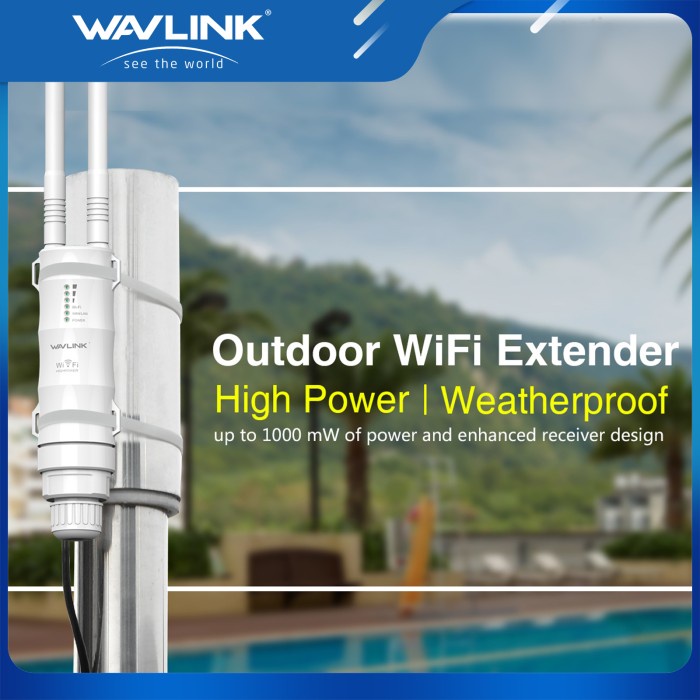 Jual Wavlink Ac600 Cpe Outdoor Router Wireless Access Point Wifi ...