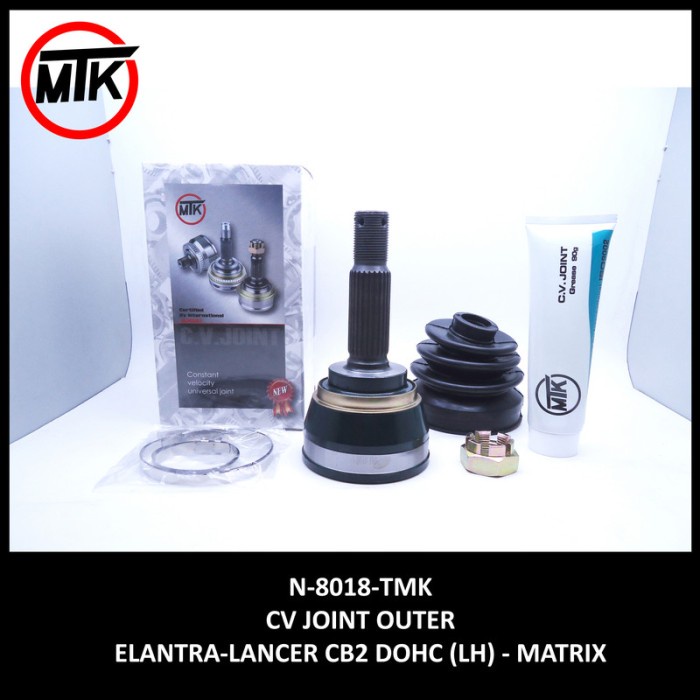 Jual CV JOINT LUAR AS RODA ELANTRA LANCER CB2 DOHC KIRI MATRIX TMK | Shopee Indonesia