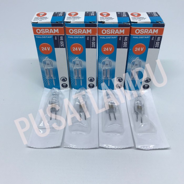 Jual Lampu Osram Halogen 64435 2900K 24V G4 20W | Shopee Indonesia