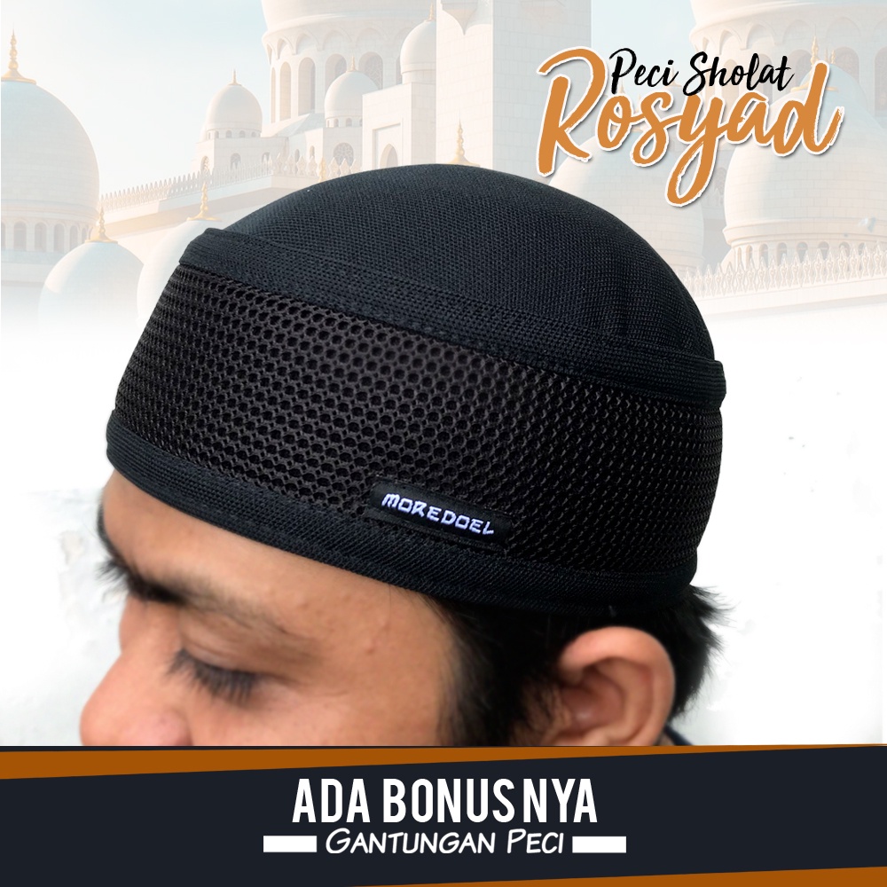 Jual PROMO / PECI MORE - Peci Hitam Kekinian Rosyad Mewah dan ...