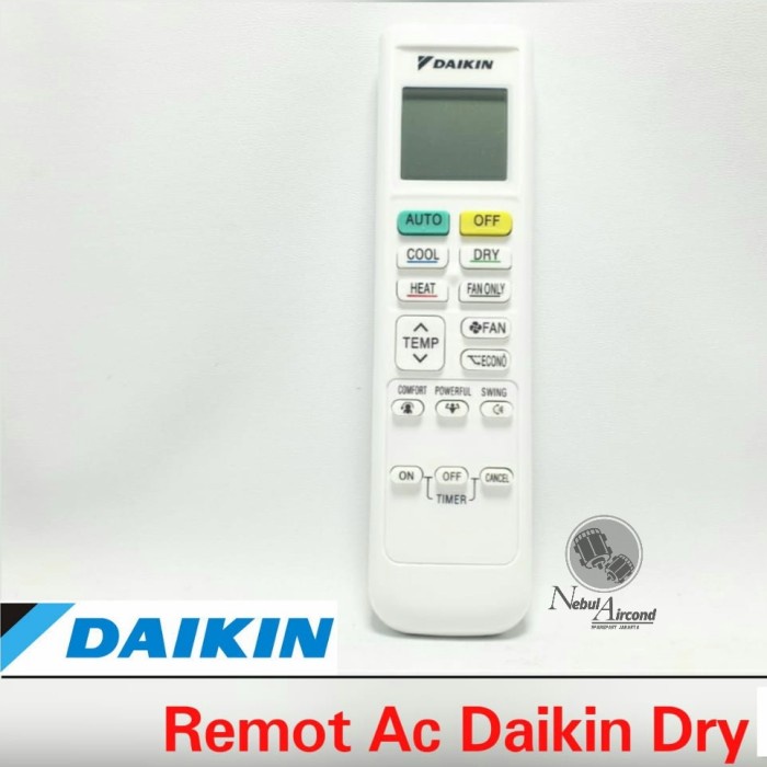 Jual REMOTE AC DAIKIN INVERTER THAILAND | Shopee Indonesia