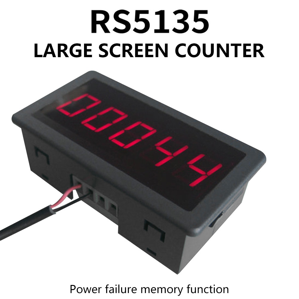 Jual DC 12-24V Digital Timer 0.56" LED Panel Counter Meter Up Plus ...