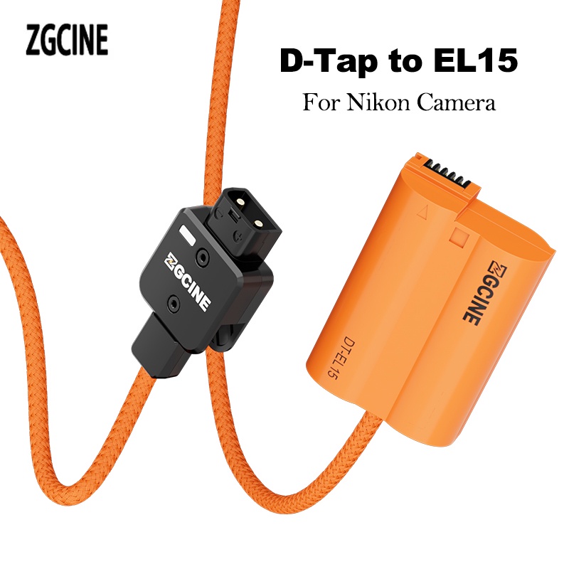 Jual ZGCINE D-Tap to DT-EL15 Dummy Battery Cable For Nikon Camera like ...