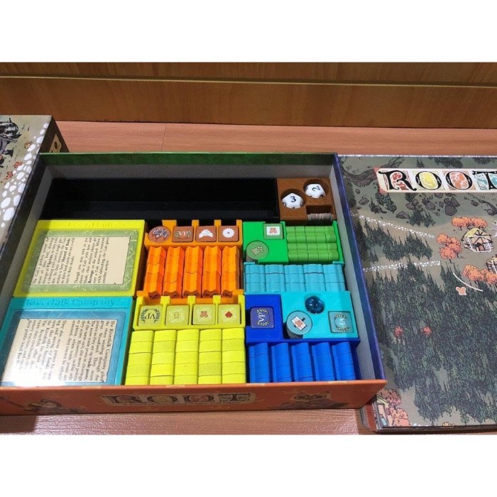 Jual Root and Root Riverfolk Nerdbox Plastic Insert Board Game Insert ...