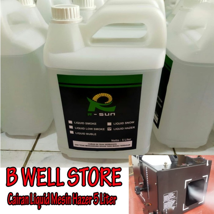 Jual LIQUID MESIN HAZER 5 LITER | Shopee Indonesia
