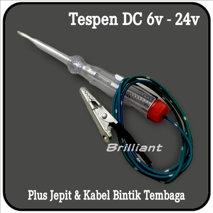Jual Tespen + Kabel DC 6v - 24v | Shopee Indonesia