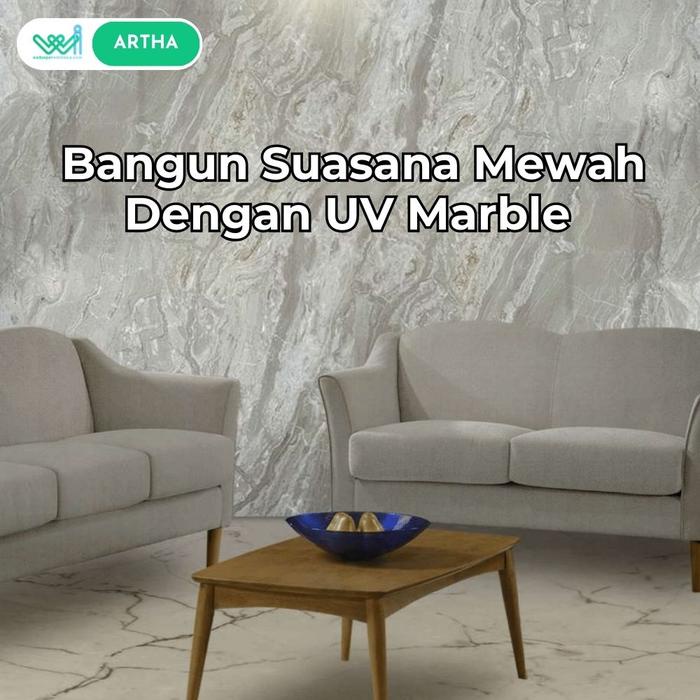 Jual Panel Marmer UV Board 3MM - Wallpanel UPVC untuk Dekorasi Dinding ...