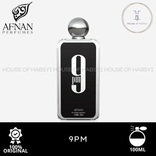 Jual Parfum 9 pm Black by Afnan for Men EDP 100 ml Perfume Original ...