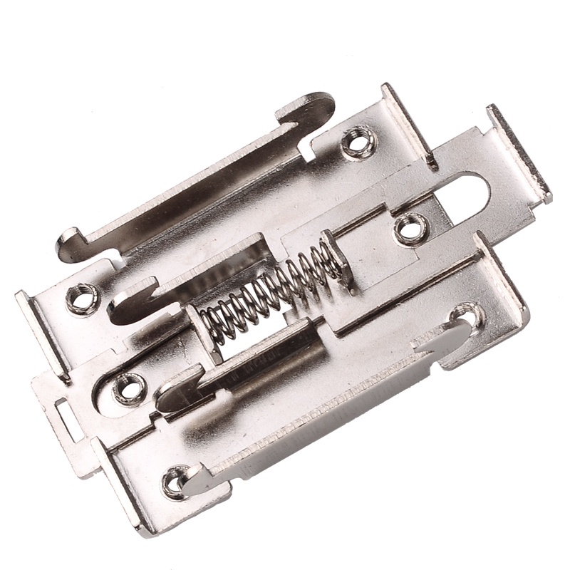Jual NEW 35MM DIN Rail Mounting Fixed Buckle Solid State Relay SSR Clip ...