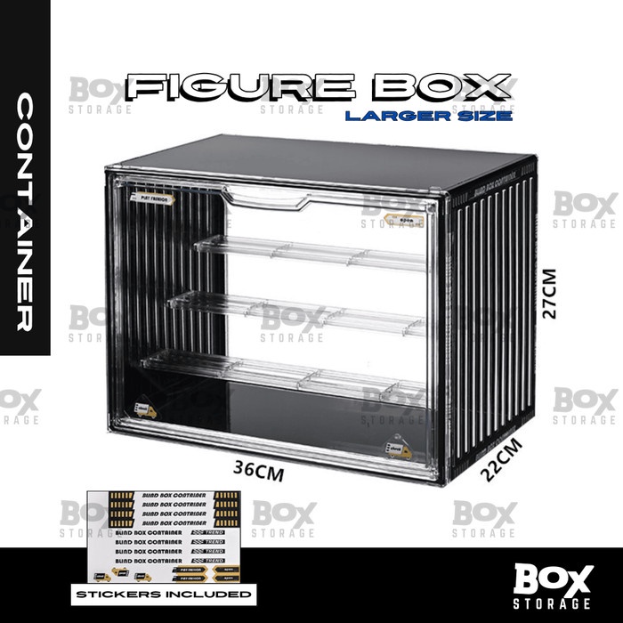 Jual CONTAINERB Action Figure Acrylic Displ Box orage Box Pajangan ...