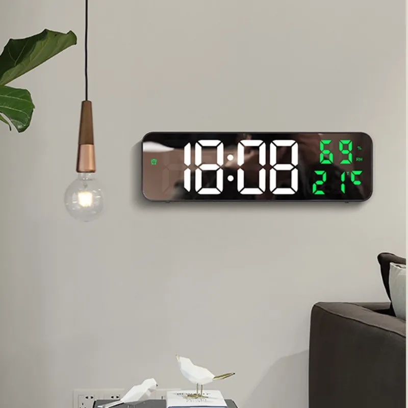 Jual NEW 10 Inches Hot sell Large LED Digital Wall Clock , Wall Mounted ...