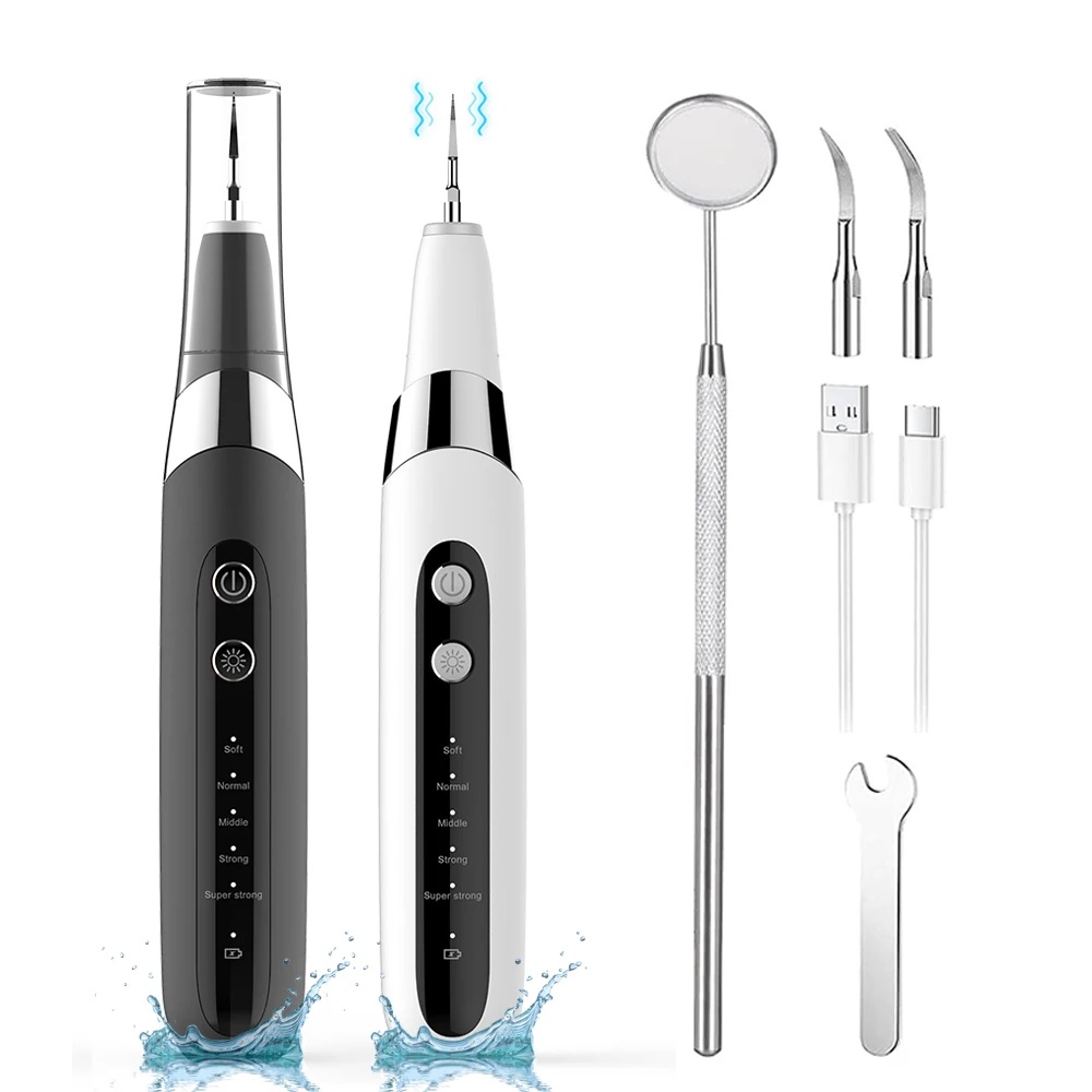 Jual NEW Ultrasonic personal dental cleaning cleaner tartar teeth stain ...