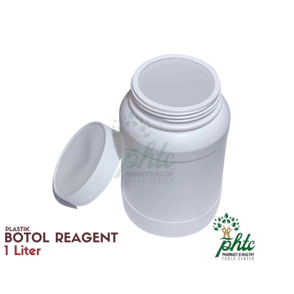Jual BOTOL PLASTIK REAGEN PUTIH 1 LITER HAPPY SHOPPING :) | Shopee ...