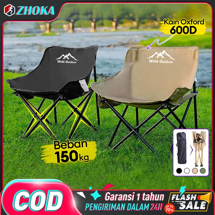 Jual ZHOKA Kursi Lipat Outdoor /kursi malas/Kursi Pantai Lipat Portable ...