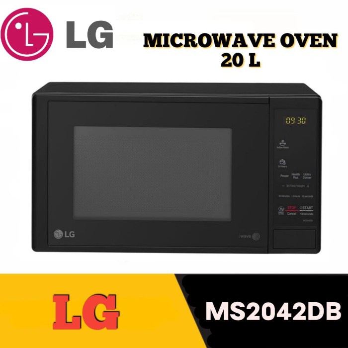 Jual MICROWAVE LG MS2042DB microwave oven 20 liter LG MS2042 iwave 2042db | Shopee Indonesia