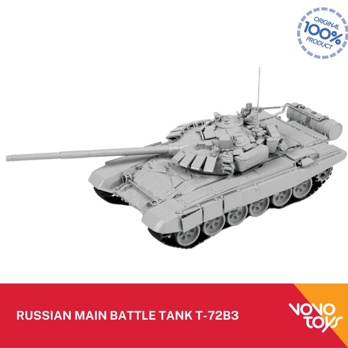 Jual PROMO MODEL KITS TANK RUSSIAN MAIN BATTLE TANK T-72B3 BY ZVEZDA ...