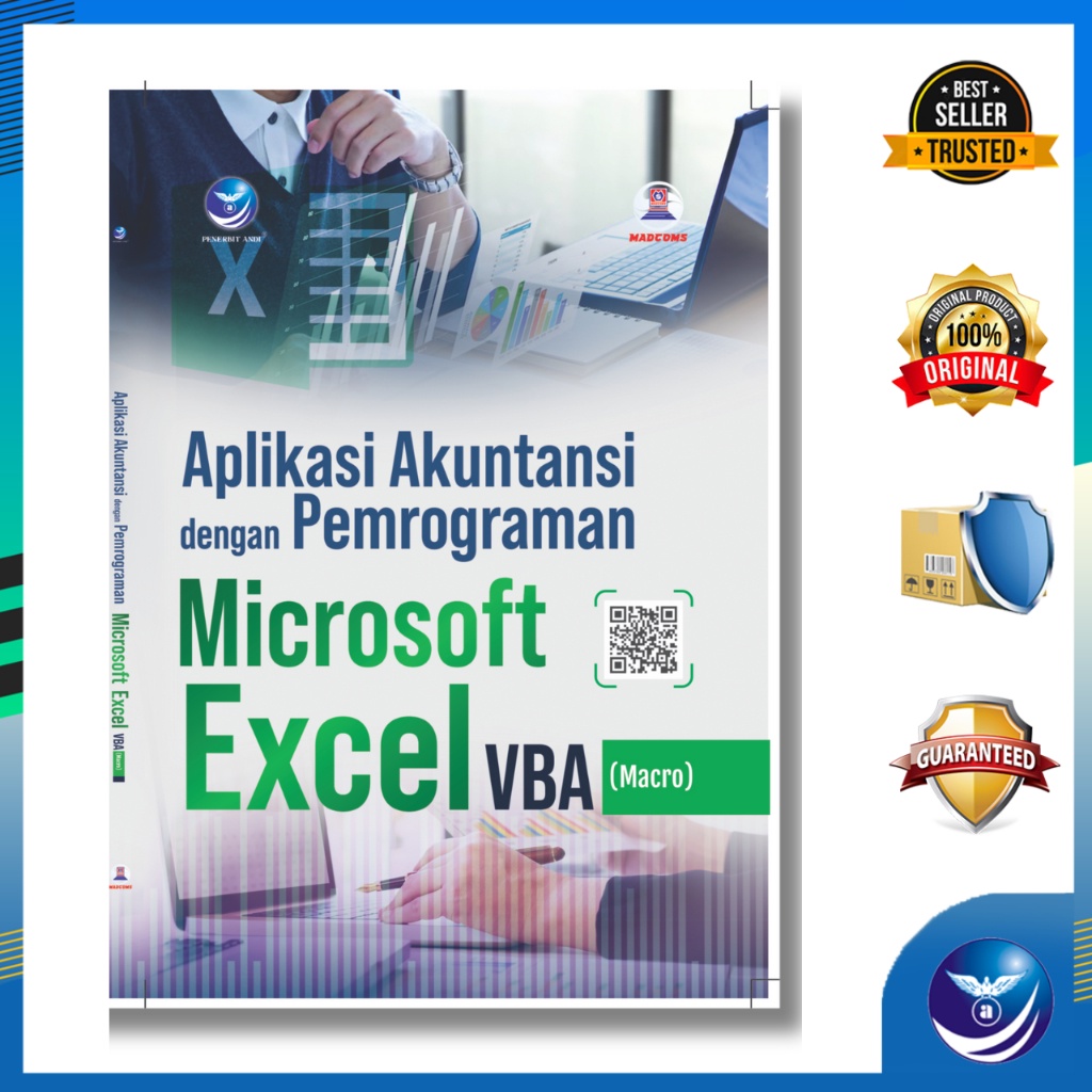 Jual Penerbit Andi - Buku Aplikasi Akuntansi dengan Pemrograman Microsoft Excel VBA (Macro ...