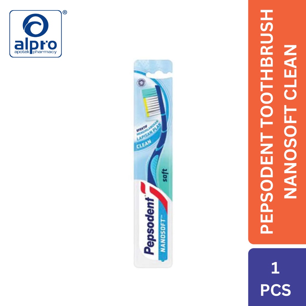 Jual PEPSODENT TOOTHBRUSH NANOSOFT CLEAN 1S | Shopee Indonesia