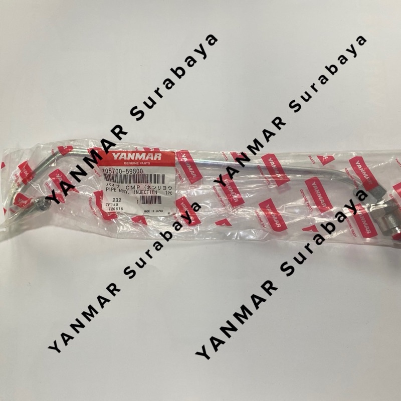 Jual PIPA INJECTOR /PIPA SOLAR YANMAR TF155/TF135 105700-59800 ORIGINAL ...