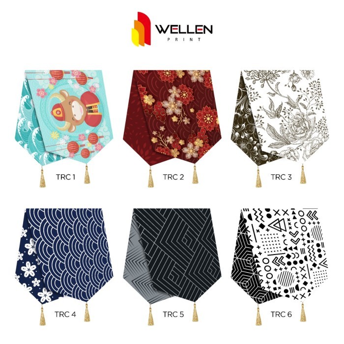 Jual (Expert) Taplak Meja cetak custom edisi Imlek / Print Table Runner ...