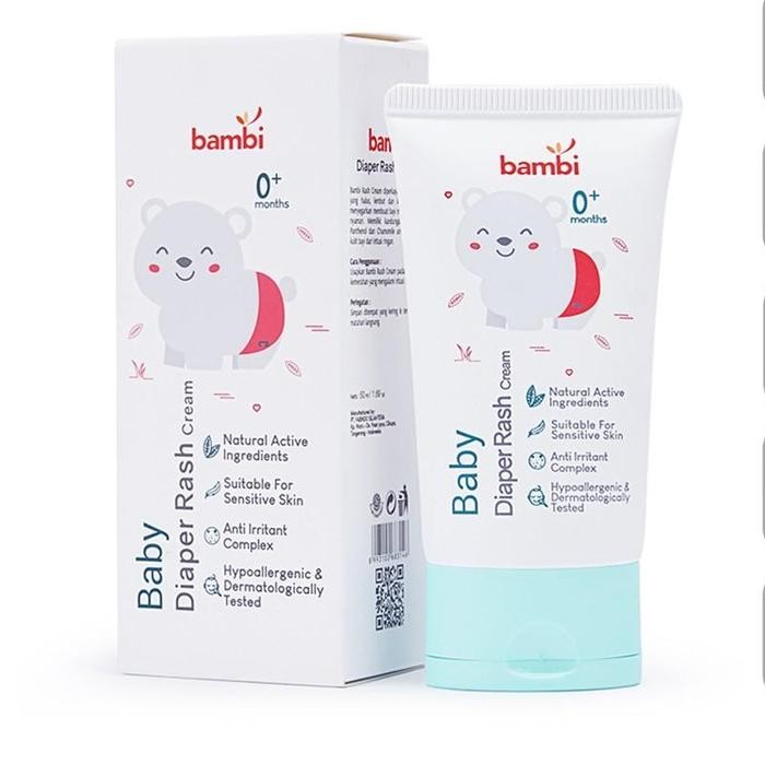 Jual Momibi- Bambi Diaper Rash Cream 50Ml | Shopee Indonesia