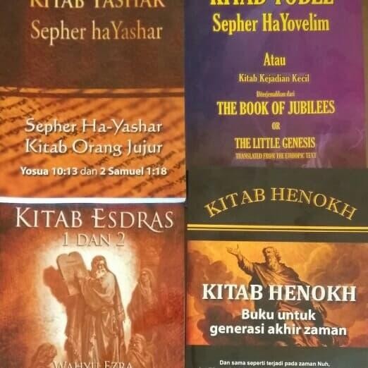 Jual Kitab Ibrani Pendukung Alkitab Yashar Yobel Henokh Esdras | Shopee ...