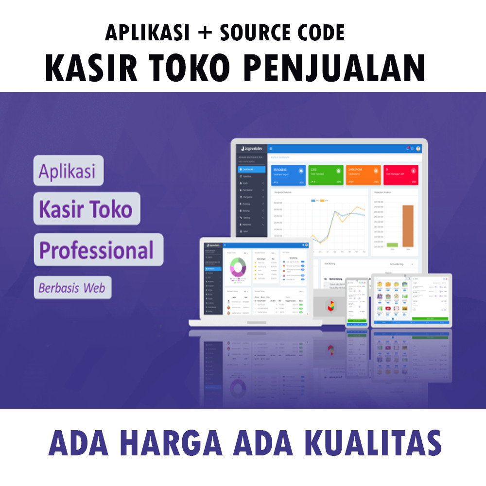 Jual Software Aplikasi Kasir Toko Berbasis Web Dengan PHP dan MySQL | Shopee Indonesia