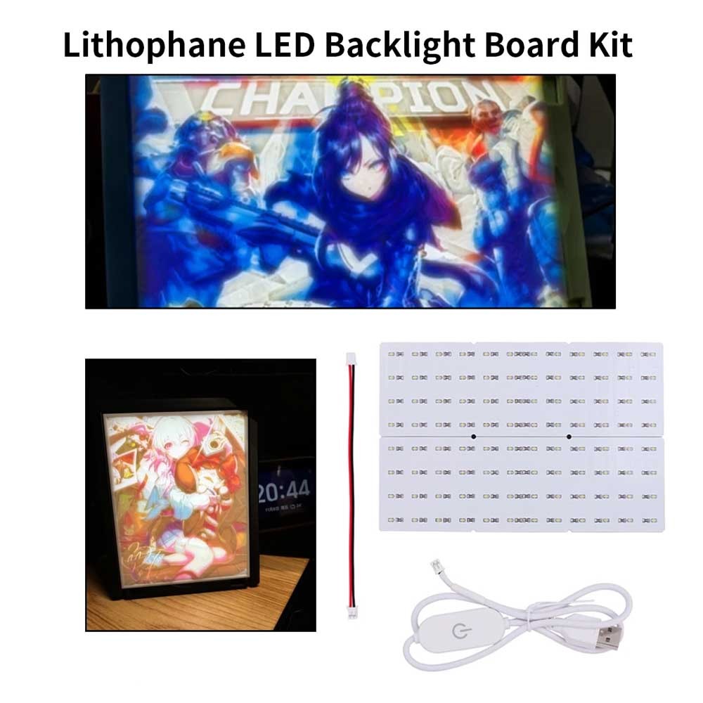 Jual New For Bambu Lab Lithophane Led Panel CMYK LED Backlight Board ...