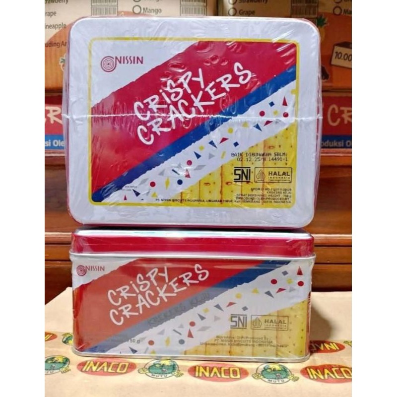 Jual Dapur Joglo Nissin Crispy Crackers 750Gr Kaleng | Shopee Indonesia